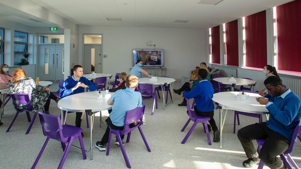 The students will enjoy access to two new classrooms, a meeting room ...