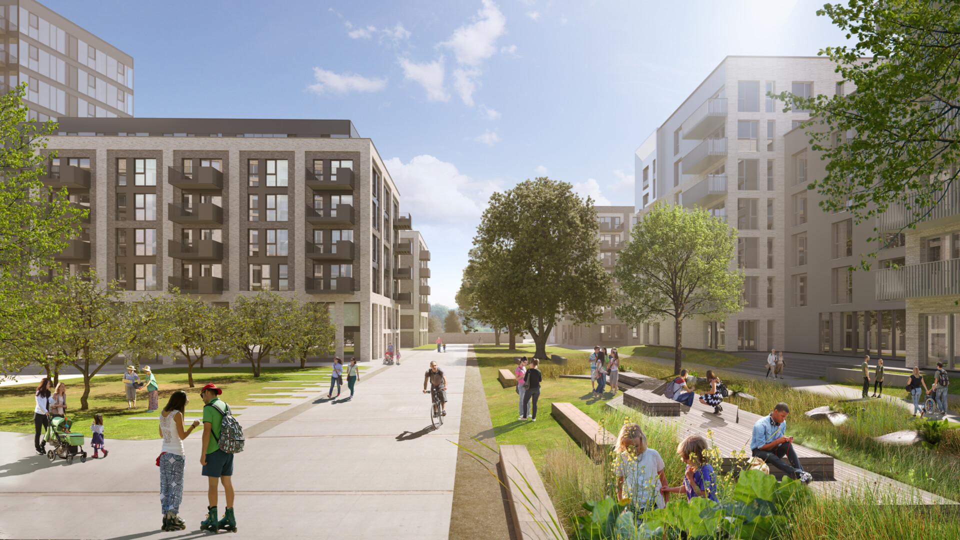 Design Masterplan Impressions Of Dundrum Central Project
