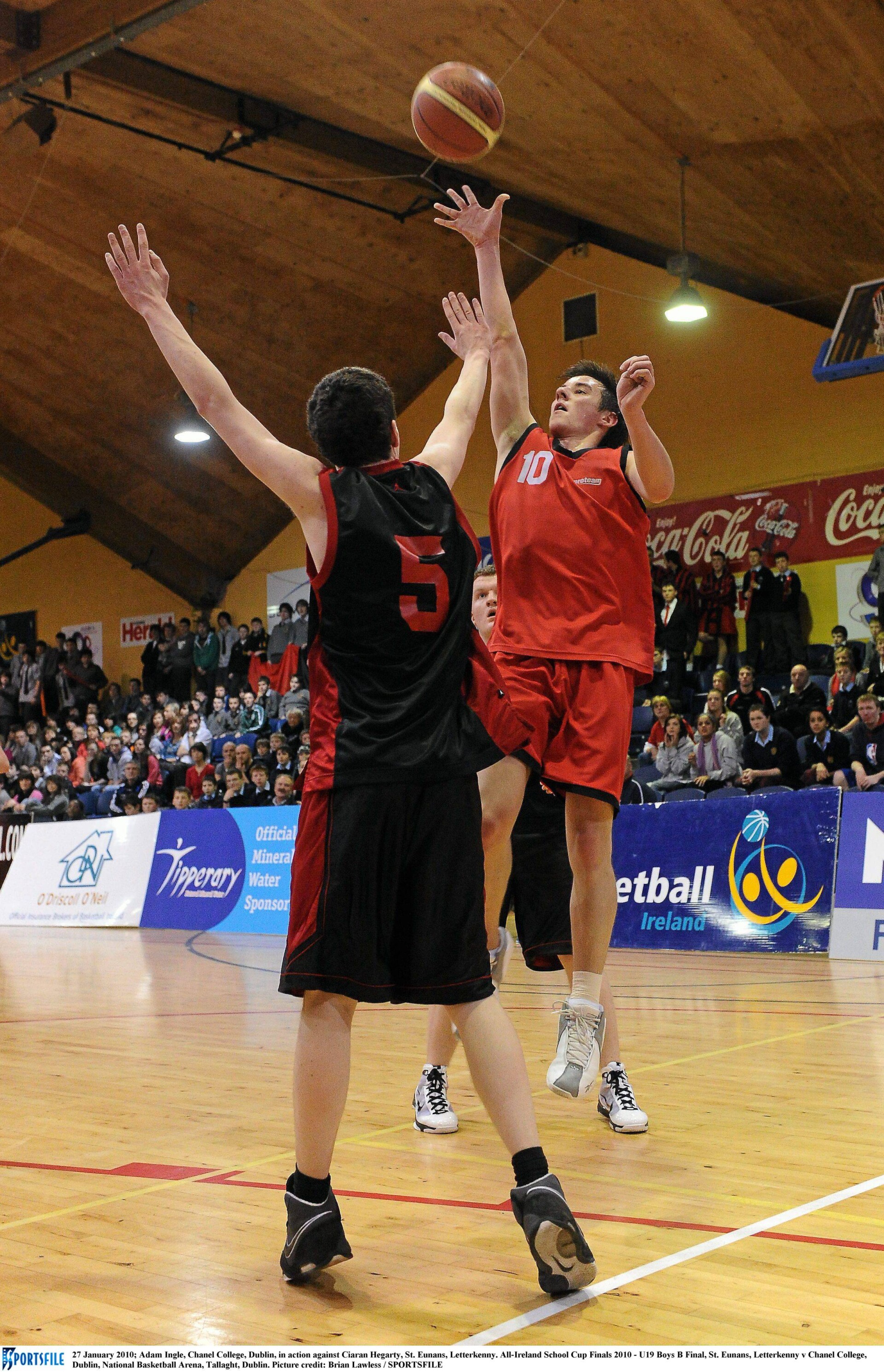 Adam Ingle in action in 2010