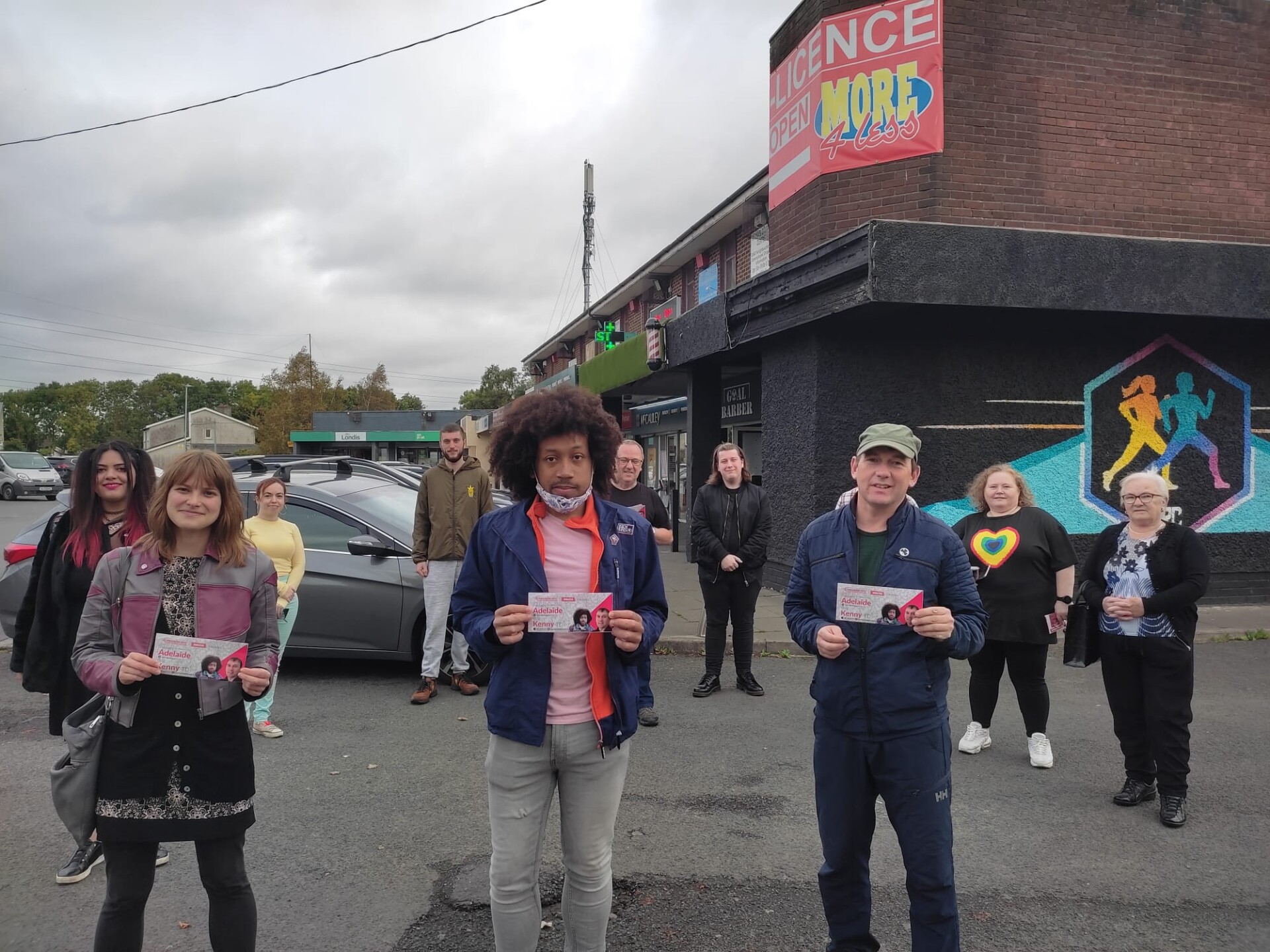 Darragh Adelaide pictured with Cllr Madeleine Johansson,Gino Kenny TD ...
