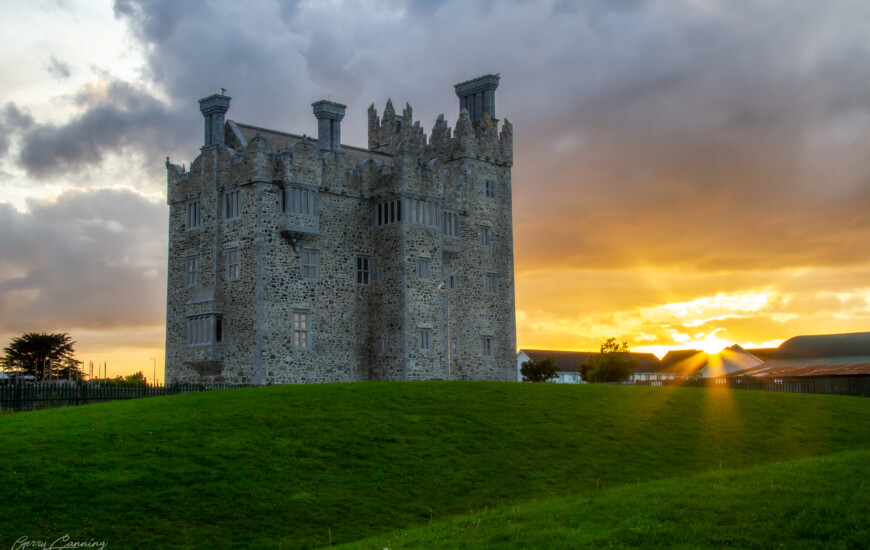 (Photo above: Bremore Castle at Sunset, credit Gerry Canning.)