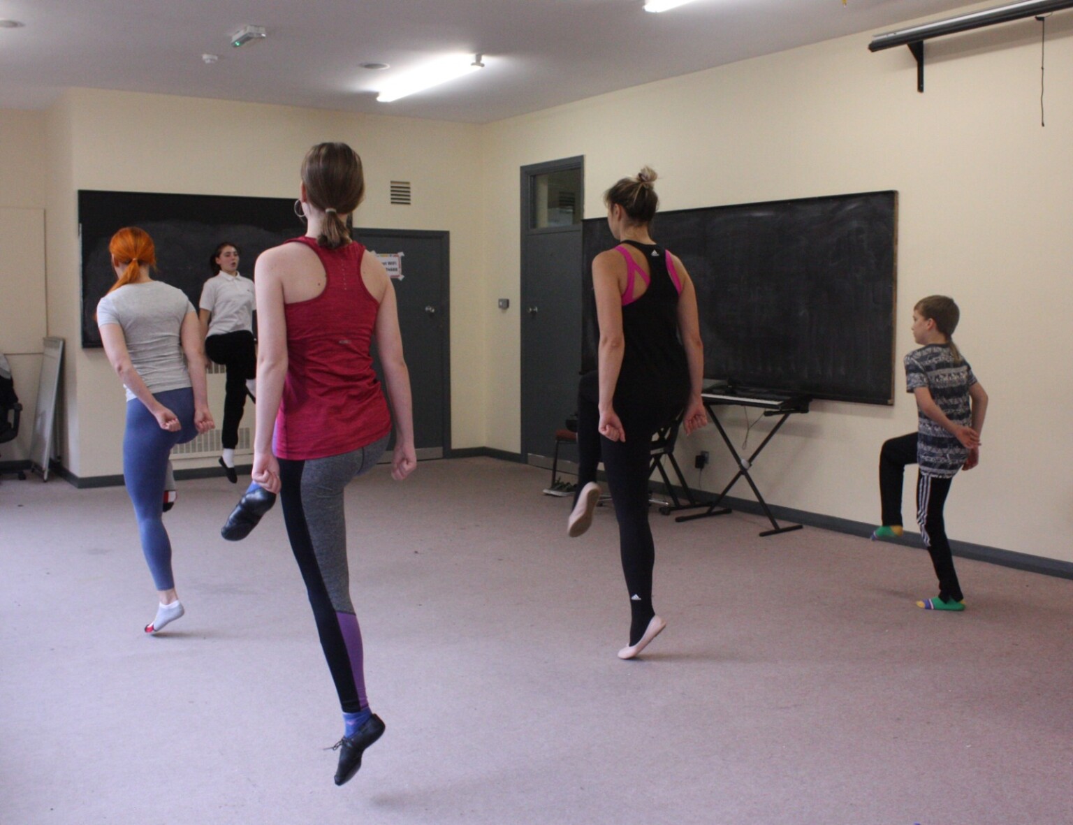 “Everything is fine, we are very comfortable” , says Kristina of her ...