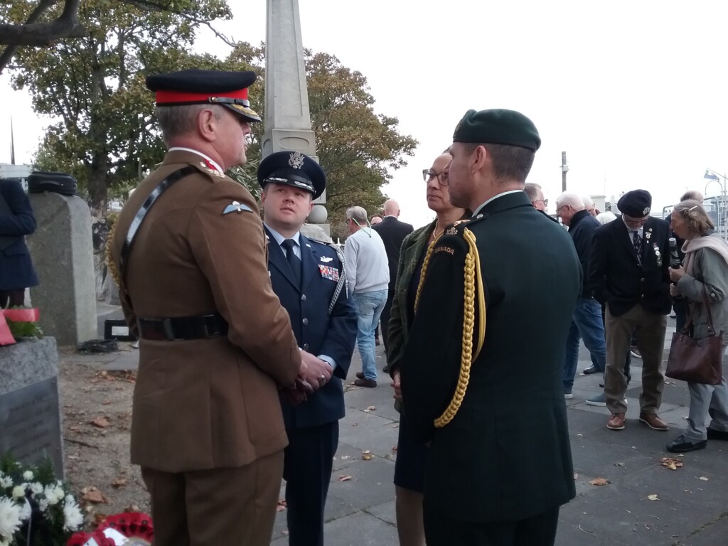 Colonel Sean Grant Ambassador Nancy Smyth Lt-Colonel Michel Tousignant ...