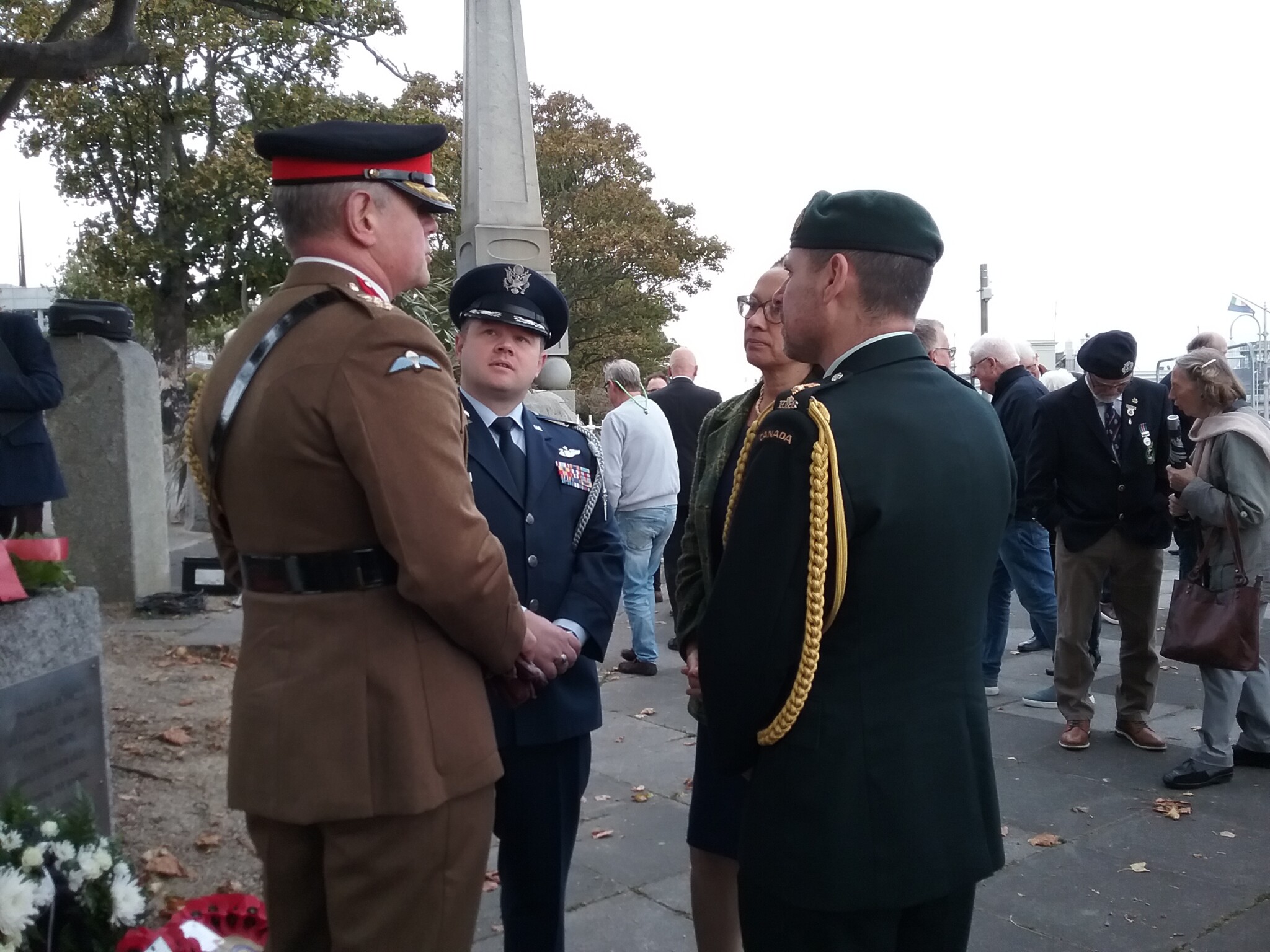 Colonel Sean Grant Ambassador Nancy Smyth Lt-Colonel Michel Tousignant ...