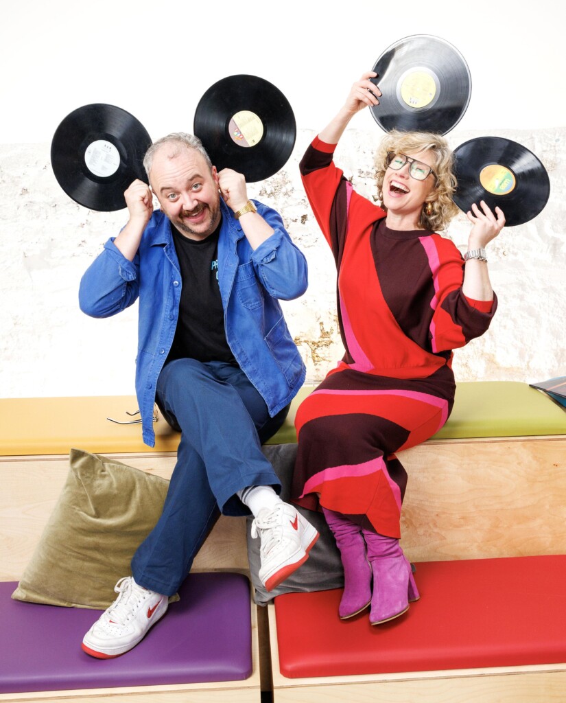 Pictured launching the campaign were Comedian Shane Daniel Byrne and ...