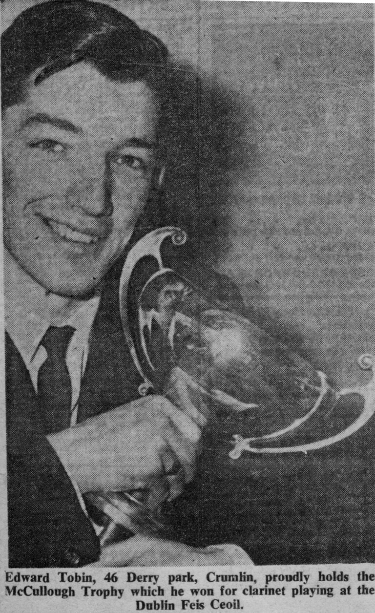 Ted Tobin and McCullough Cup