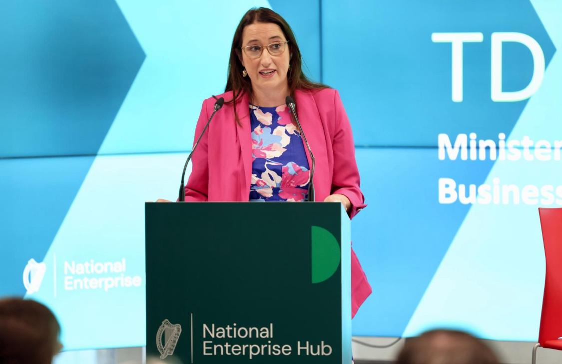 Minister-Emer-Higgins-speaking-at-the-National-Enterprise-Hub-launch.jpeg