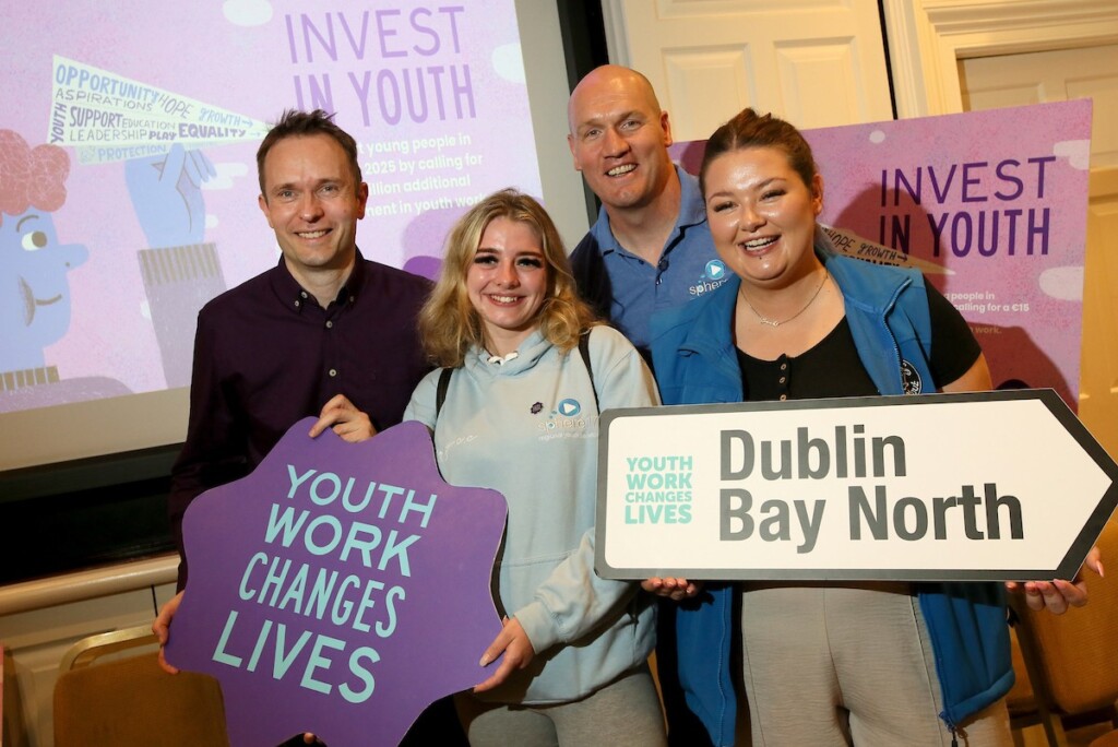 Deputy Cian O’Callaghan, Maria Williams, Mick Ferron and Emma Buckley