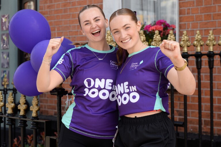 Sarah Whelan and Emily McCarthy from Dublin at the Cystic Fibrosis ...