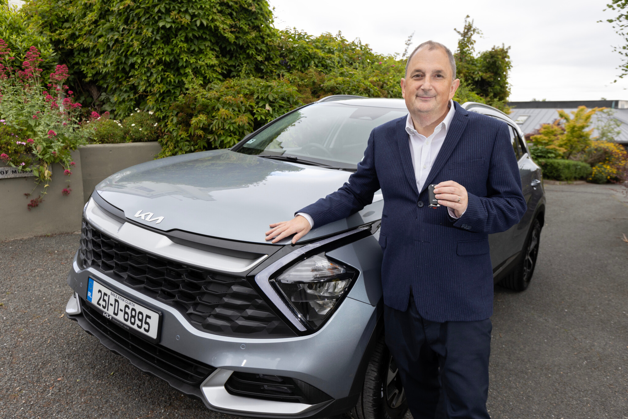 Kevin Madigan, CEO St John of God Community Services at the Kia car ...