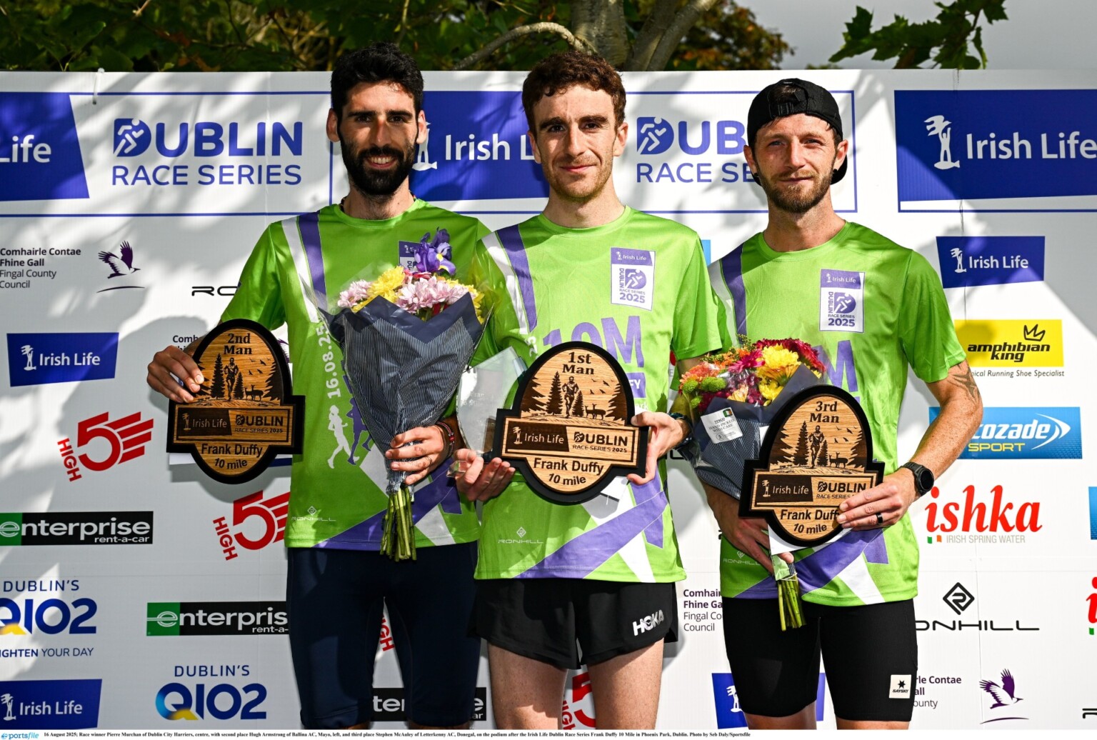 Pictured: Pierre Murchan (Dublin City Harriers) – 49:02