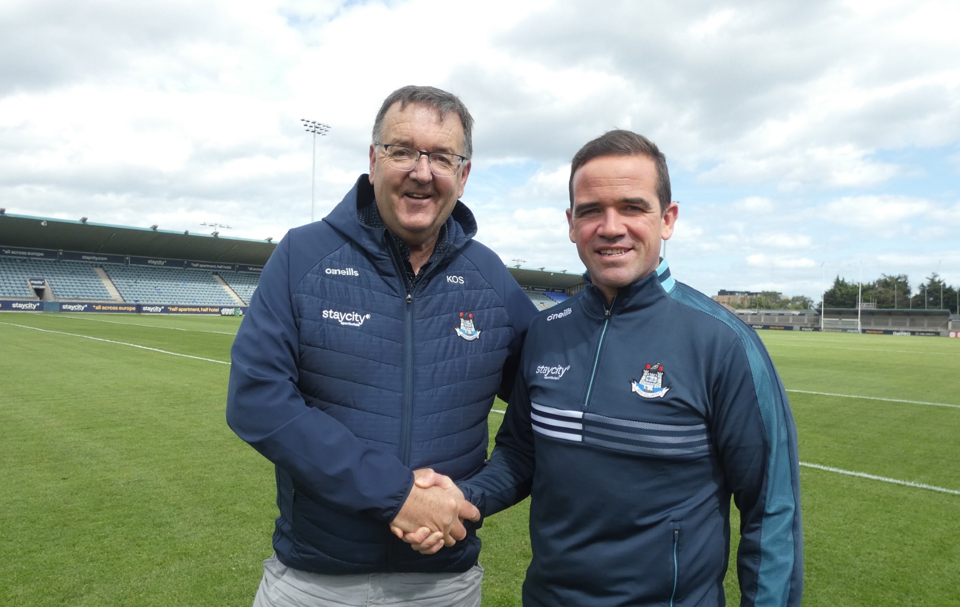 Dublin County Board chairman Ken O’Sullivan (pictured above with Ger ...