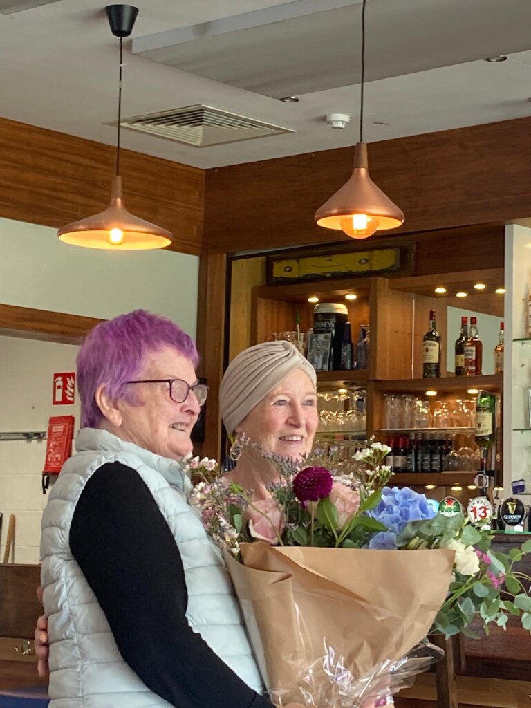 May with Skerries TT Chair Maeve McGann