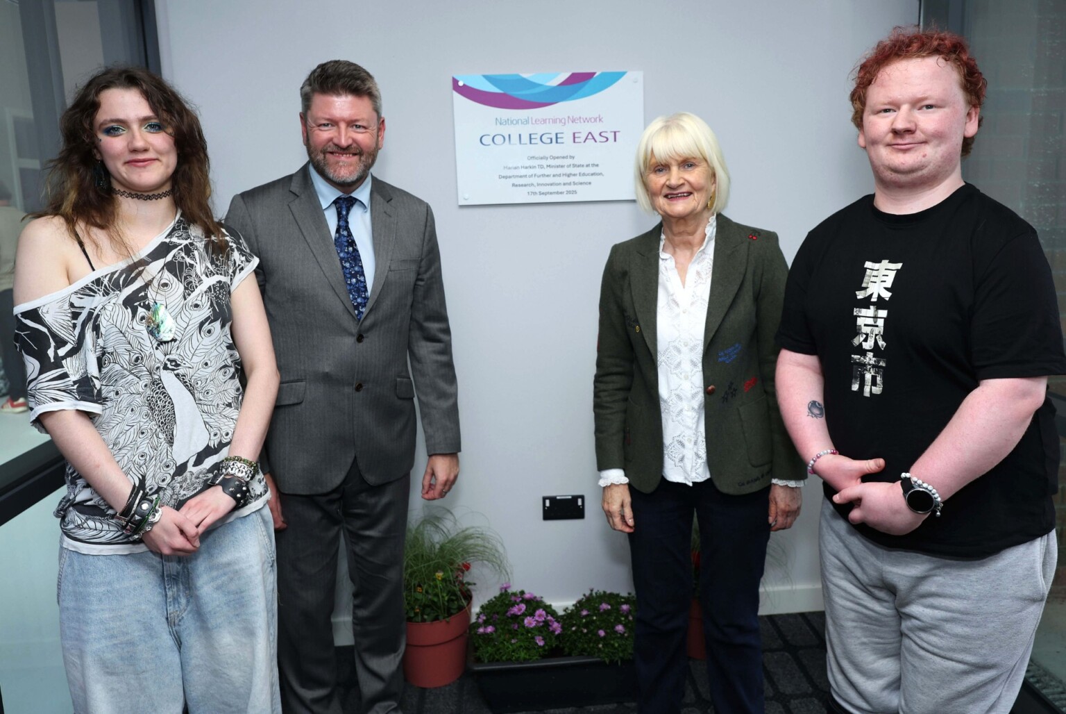 Minister Harkin said : “I am honoured to attend the opening of NLN ...