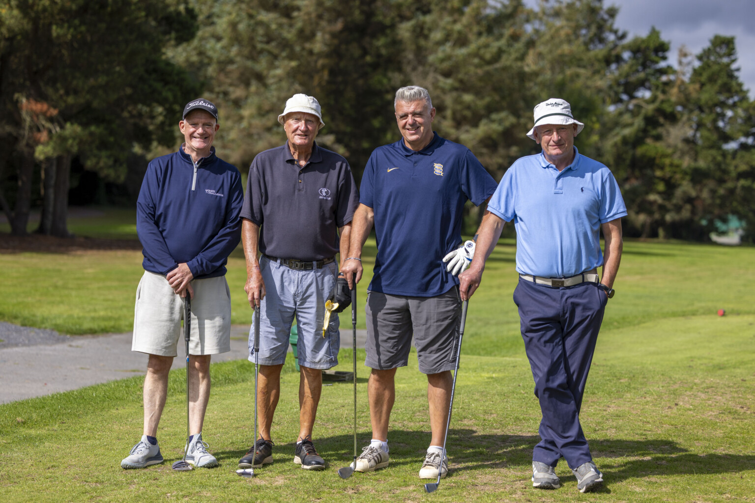 Darren Tyndall, Ken Newman, Darren Hughes and Gerry Lennon at the Noel ...